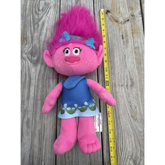 Dreamworks | Toys | Dreamworks Pink Troll 8 Plush Stuffed Animal | Poshmark